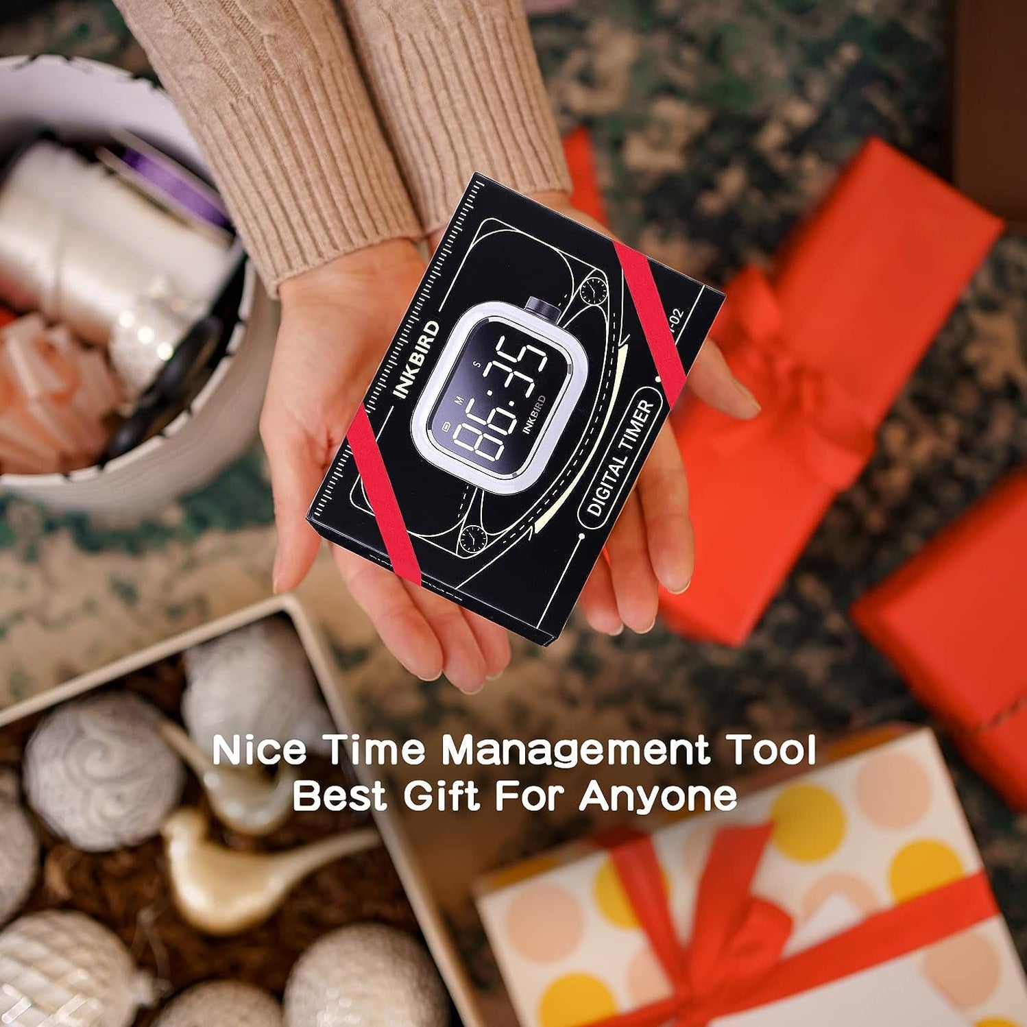 INKBIRD Digital Rechargeable Countdown Kitchen Timer Clock IDT-02