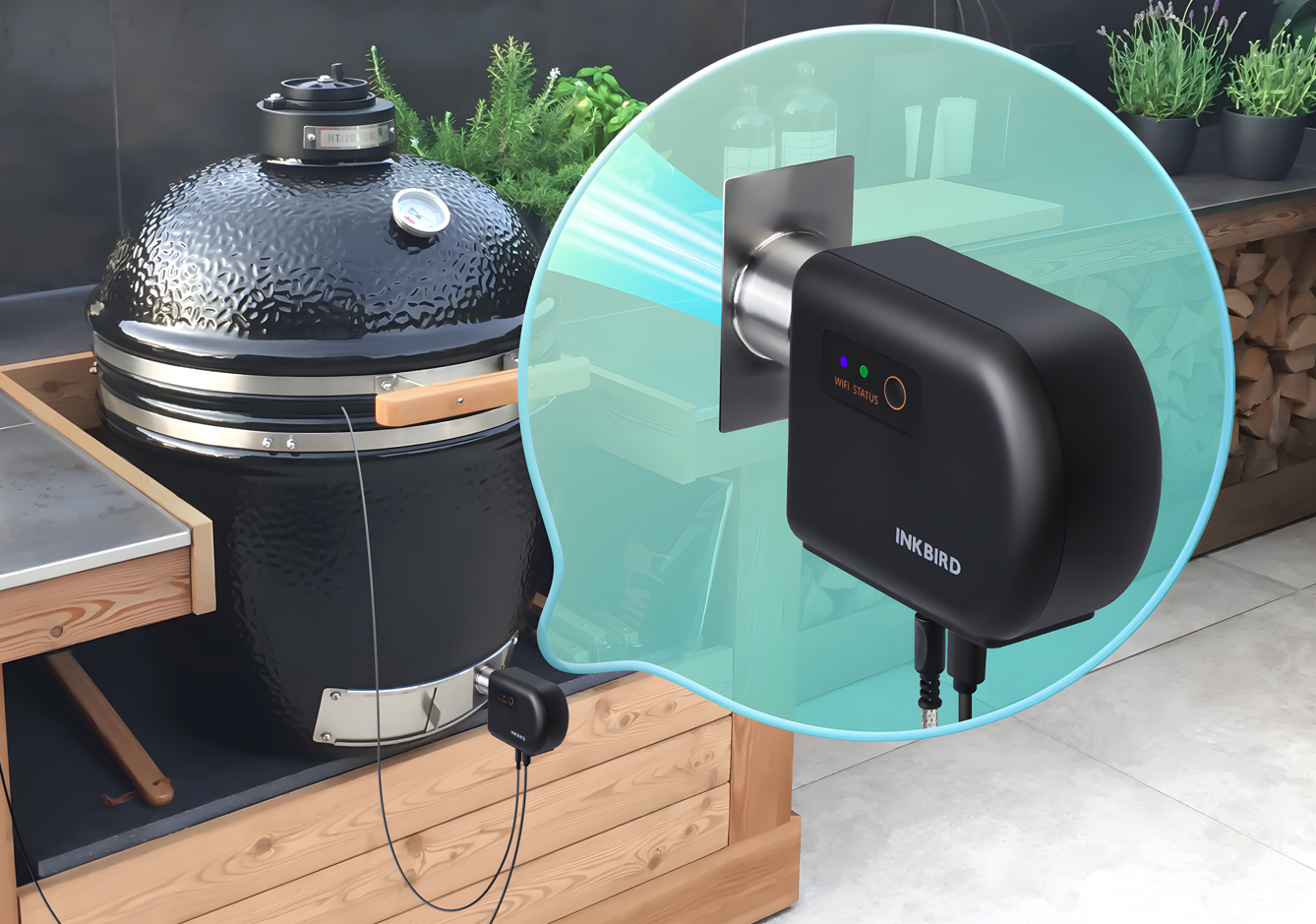 INKBIRD Smoker Fan Controllers | Precise Temp Control for BBQ/Smoking