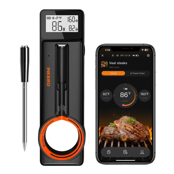 INKBIRD Wireless Meat Thermometers | Bluetooth/WiFi Smart Probe