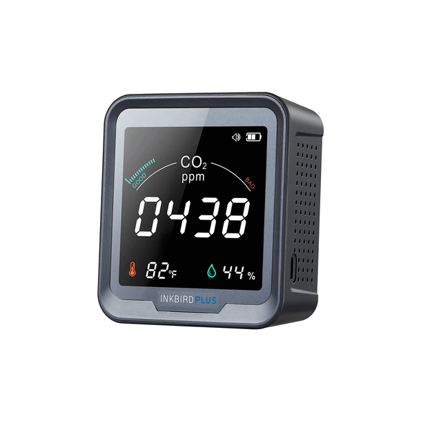 INKBIRD Digital CO2 Detector 3-in-1 Air Quality Monitor PTH-9C