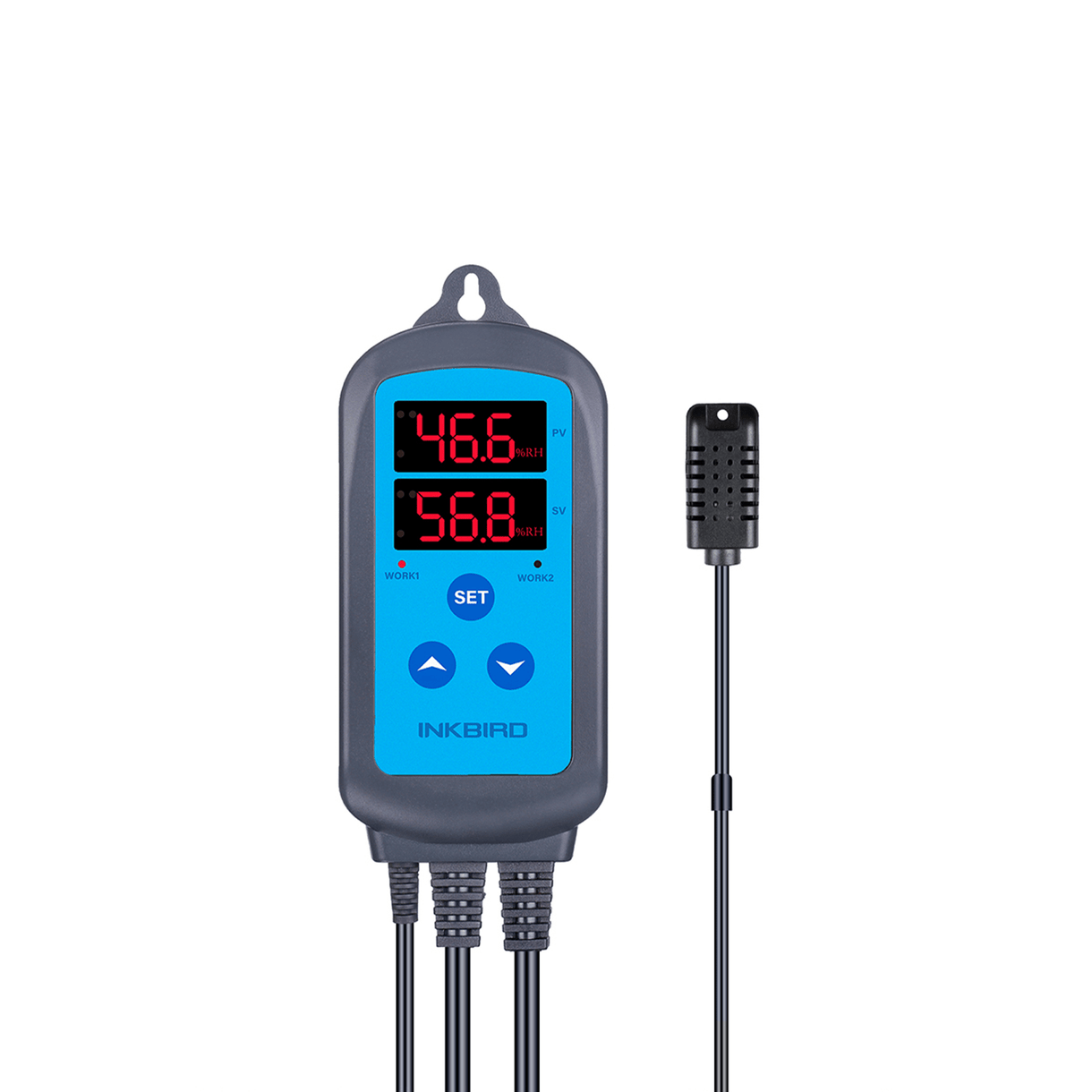 INKBIRD Digital Humidity Controller Pre-Wired Outlet Dual Stage