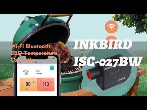 INKBIRD BBQ Smoker Temperature Controlled Fan Kit ISC-027BW